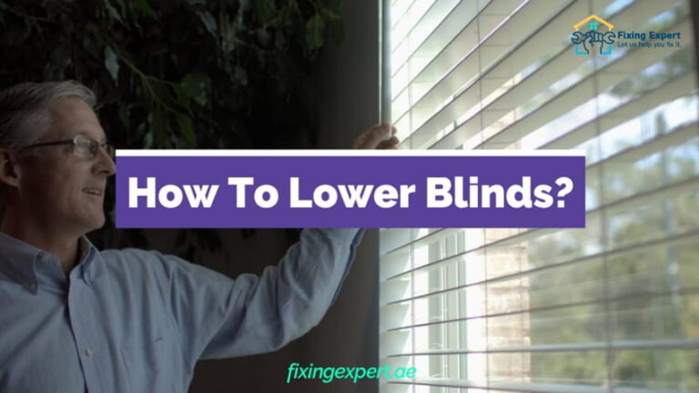 How To Lower Blinds | Step By Step Tutorial